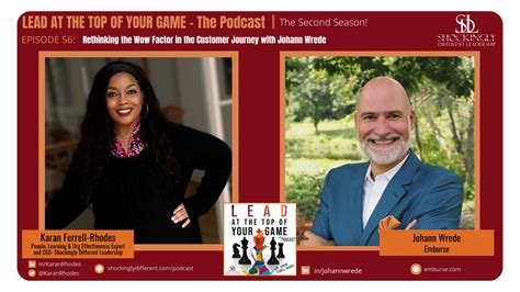 Episode 56 Rethinking The Wow Factor In The Customer Journey With Johann Wrede Shockingly