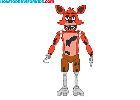 Fnaf Drawing Tutorial Foxy