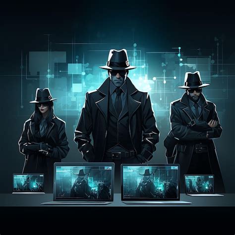 Premium Photo Spy Pop Up Ui Espionage Themed Game Pc Stealth Decorated Wit Design Art Graphic