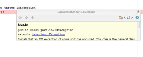How To Make Intellij Show Eclipse Like Api Documentation On Mouse Hover Stack Overflow