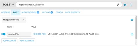 Aspnet Core 9 File Upload Using Apis With Iformfile And Anti Forgery