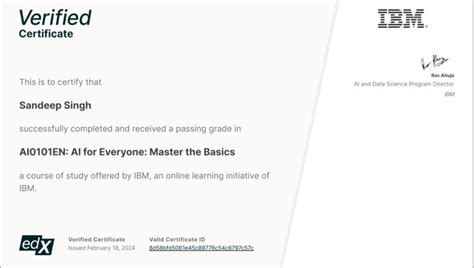 Sandeep Singh On Linkedin I Earned A Certificate On Edx Check It Out Gzw2neiu