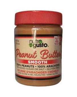 Delicious Nutrogusto Smooth Peanut Butter 500gx1 Maplemart