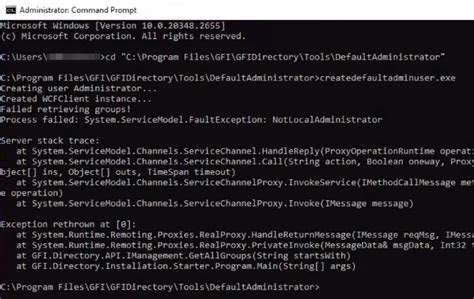 Archiver Installation Fails When Logged In With A Domain Adminuser And