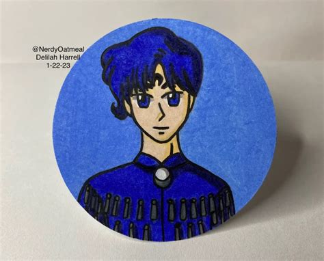 Sailor Moon Prince Sapphire Badge By Nerdyoatmeal On Newgrounds