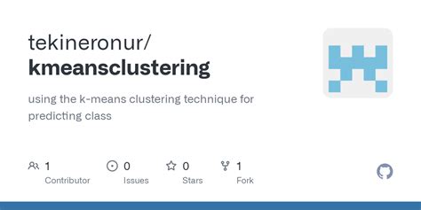 Github Tekineronurkmeansclustering Using The K Means Clustering Technique For Predicting Class