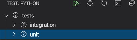 Python Can Vscode Run Pytests At The Folder Level Instead Of Just