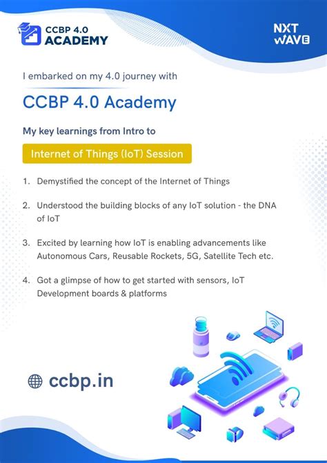 Mohammed Faizal On Linkedin Learned Internetofthings Iot Ccbp4