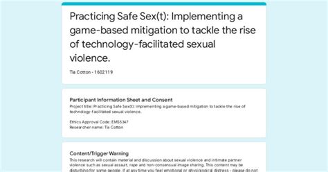 Sam Leonard On Linkedin Practicing Safe Sext Implementing A Game
