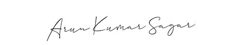 92 Arun Kumar Sagar Name Signature Style Ideas Free Autograph