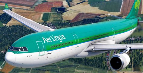 Aer Lingus Current Ei Eav St Ronan Ronán For Laminar A330 300 X