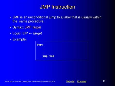 Ppt Assembly Language For Intel Based Computers Powerpoint