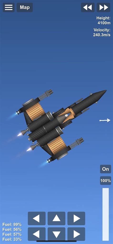 X Wing SSTO V2 (extra fuel + landing gear) : r/SpaceflightSimulator