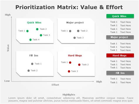 Prioritization Matrix 07 Powerpoint Template Slideuplift