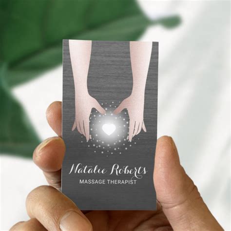 Browse Massage Themed Business Cards Card Bee