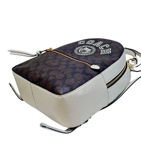 Coach（コーチ） 国内発送 バッグ レディース リュックサック シグネチャー ジョーディン バックパック Cb871 Imdgq ブラウン×チョーク 送料無料 Purely Shop