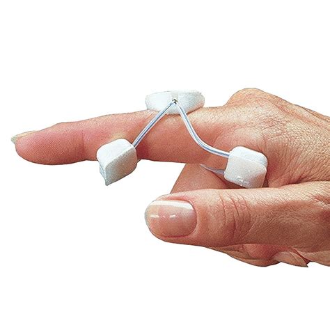 Rolyan Sof Stretch Finger Extension Splint Small White Finger Brace