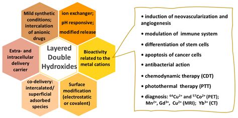 Biomaterials Based On Organic Polymers And Layered Double Hydroxides