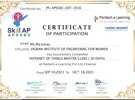 kavya seemakurthi on linkedin apssdc
