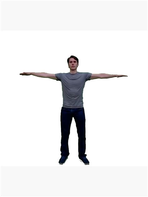 T Posing Jerma985 Art Print For Sale By Tubzbuster Redbubble