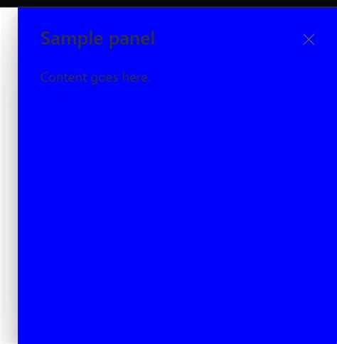 Setting The Background Color For Main Is Not Changing The Background Color Of Panel When Min