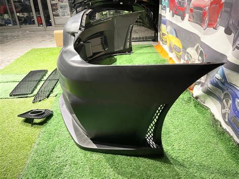 1 Pp Varis V3 Front Bumper Depan Fit Untuk Lancer Gt Proton Inspira Replace Upgrade Performance
