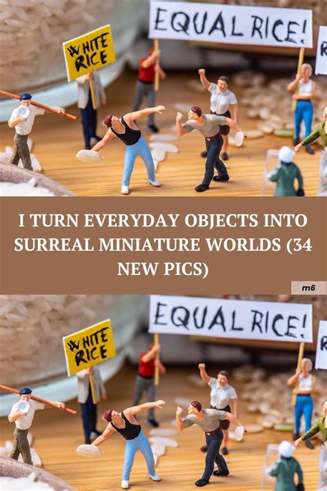 I Turn Everyday Objects Into Surreal Miniature Worlds 34 New Pics Everyday Objects Tiny