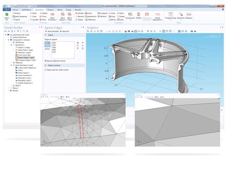 tool for importing cad files into comsol multiphysics®