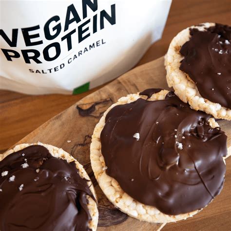 Protein And Chocolate Rice Cakes Sf Nutrition