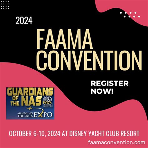 Registration For The 2024 Faama Convention Is Now Open Join Us At The