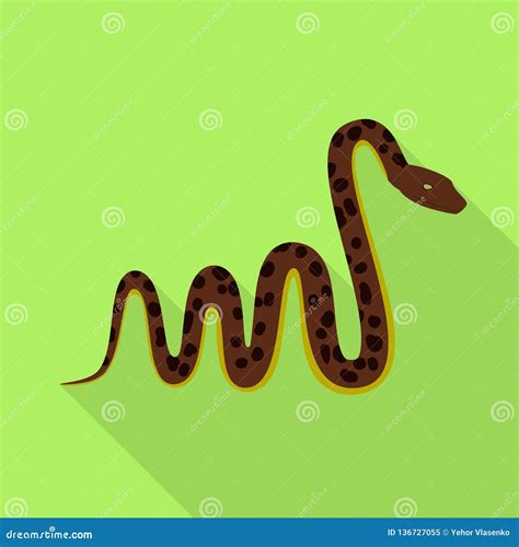 Vector Illustration Of Skin And Reptile Symbol Collection Of Skin And Danger Stock Symbol For