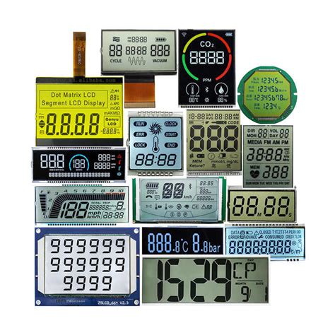 Custom Segment LCD Display OEM LCD Manufacturer China