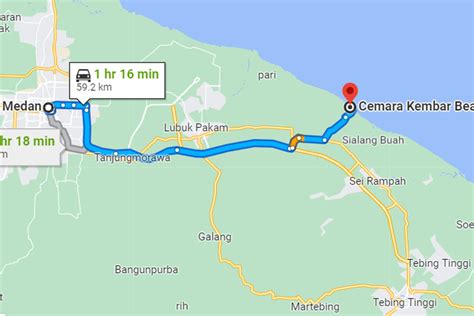 Pantai Cemara Kembar Di Sumatera Utara Daya Tarik Harga Tiket Dan