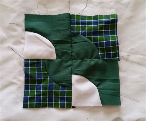 Drunkards Path Quilting Template Tutorial 6 Steps Instructables