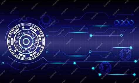 Premium Vector Technology Background Neon Effect Circuit Board Concept Hi Tech Digital