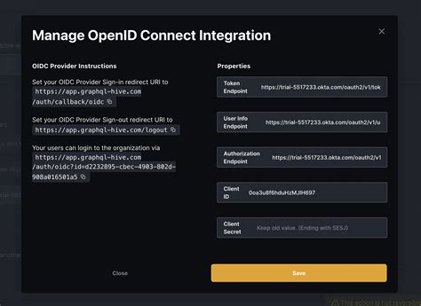 Single Sign On Via Oidc Open Id Connect Provider Hive