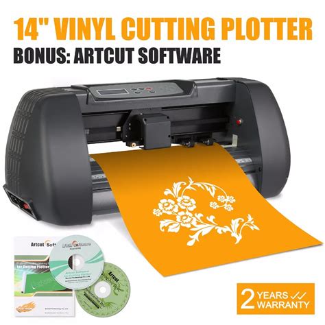 비닐 커터 플로터 기계 375mm 아트컷 소프트웨어 사인 제작 기계 종이 피드 비닐 커터 플로터 plotter cutting