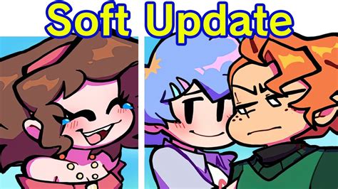 Friday Night Funkin Gf Loses Bf To Pico And Dates Senpai Soft Mod V2