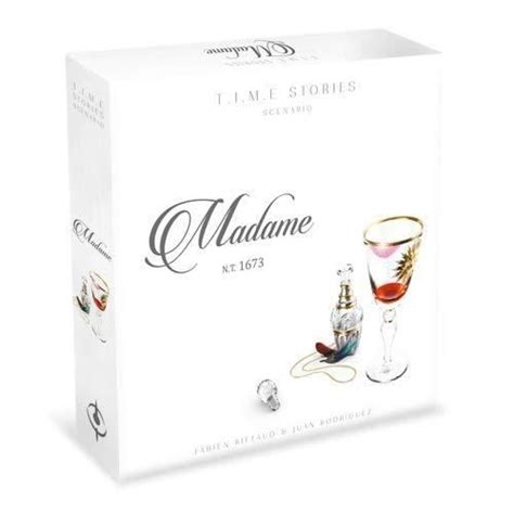 Asmodee Italia T I M E Stories Madame Jeu De Table Couleur Scts09it