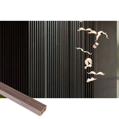 Coowin Indoor Decoration Wpc Pvc Timber Tube For Apartment Room Divider China Wpc Tube And Pvc