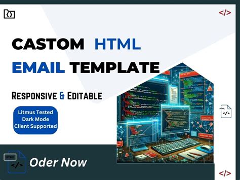 Custom Html Template Responsive And Editable Upwork