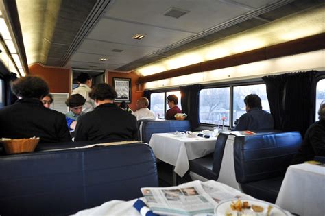 Amtrak Train Dining Car Amtrak Cascades To Seattle Singleflyer