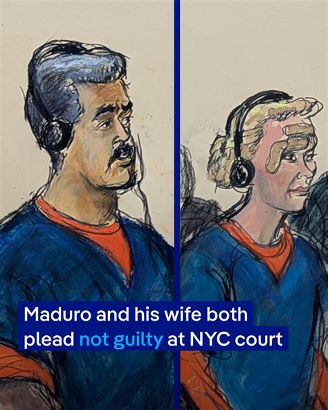 Dw Deposed Venezuelan Leader Nicolas Maduro Has Pleaded Not Guilty To