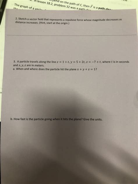 Solved Dend On The Path Of C Then F Is A Path De H Lesson Chegg Com