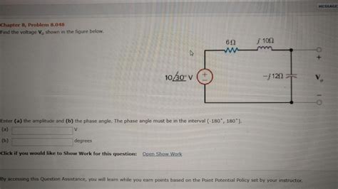 Solved Find The Voltage Vo Shown In The Figure Below Chegg