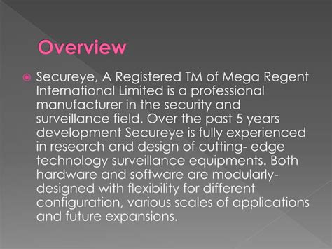 Secureye Overview Pptx Secureye Overview Pptx