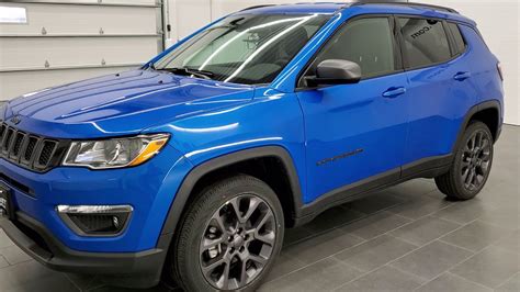 2021 Jeep Compass 80th Anniversary Edition 4x4 Laser Blue Walk Around
