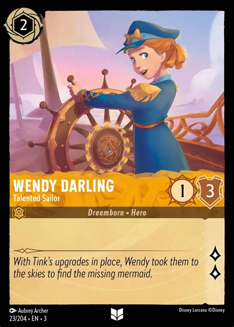 Wendy Darling Lorcana Cards K