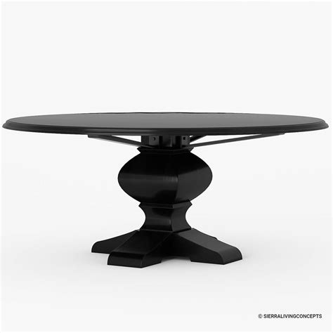 Sierra Nevada 4 6 8 10 Seater Solid Wood Round Dining Table Set