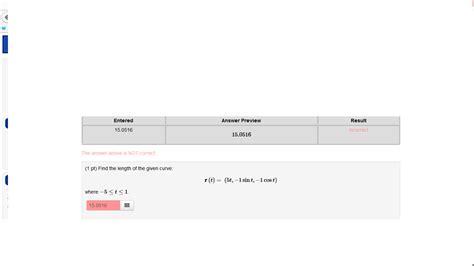 Solved Find The Length Of The Given Curve Chegg